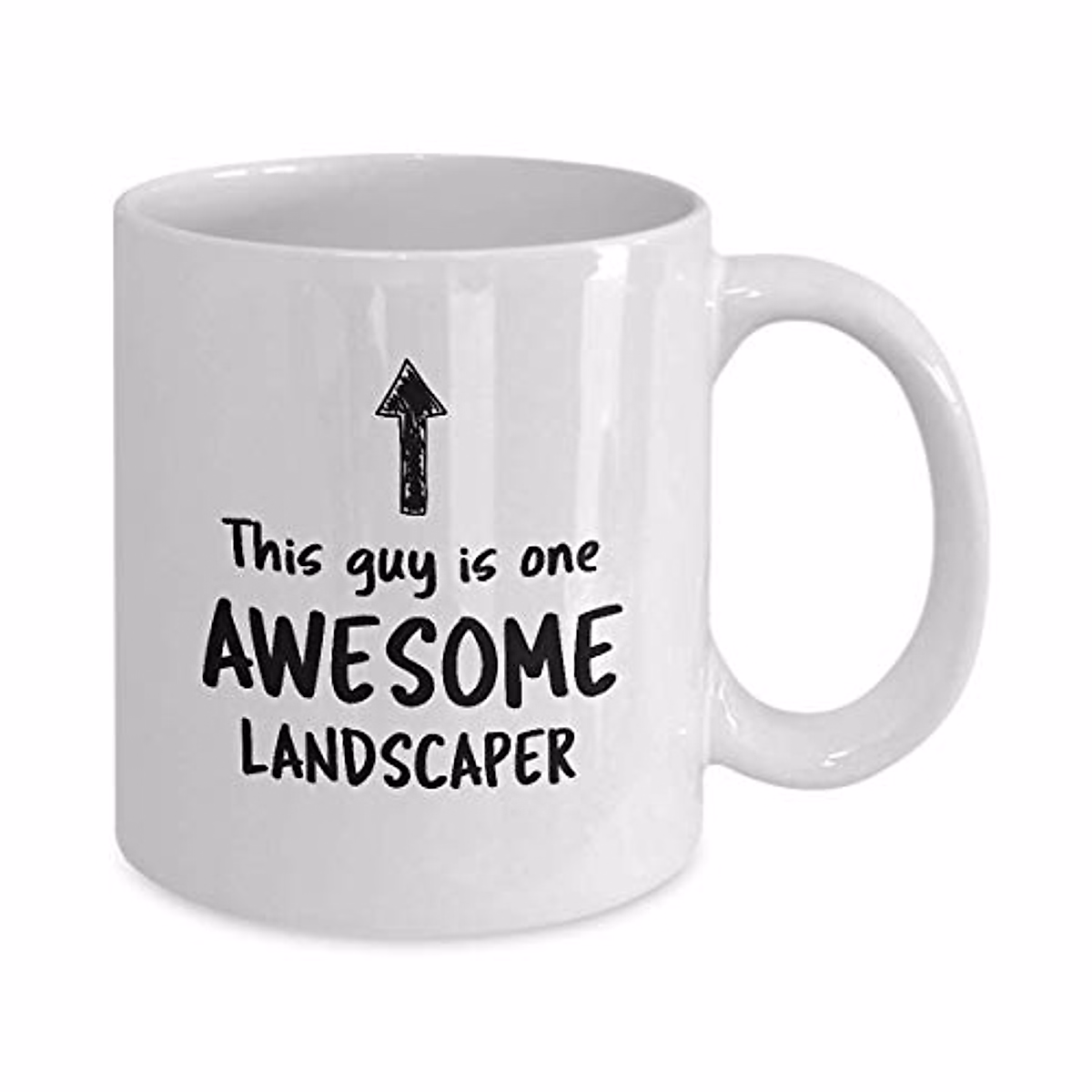 Funny Mug For Landscaper This Guy Is One Awesome Landscaper Men Inspirational Cute Novelty Mug Ideas Coffee Mug Tea Cup