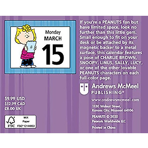 Peanuts 2021 Mini Day-to-Day Calendar