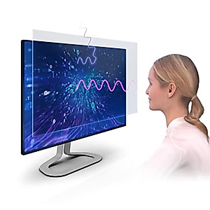 Anti Blue Light Screen Protector (3 Pack) for 24 Inches Widescreen Desktop Monitor. Filter out Blue Light and relieve computer eye strain to help you sleep better