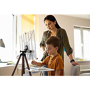 Dydjoy Paint by Numbers for Kids & Beginner, DIY Oil Painting Gift Kits 8"x8" Framed Canvas（Framed Canvas-2）