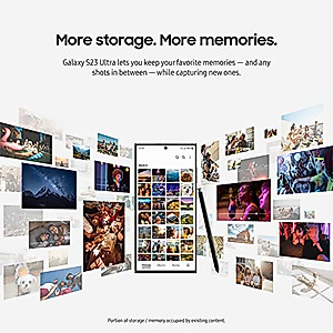 SAMSUNG Galaxy S23 Ultra Cell Phone, Factory Unlocked Android Smartphone, 512GB Storage, 200MP Camera, Night Mode, Long Battery Life, S Pen, US Version, 2023 Phantom Black