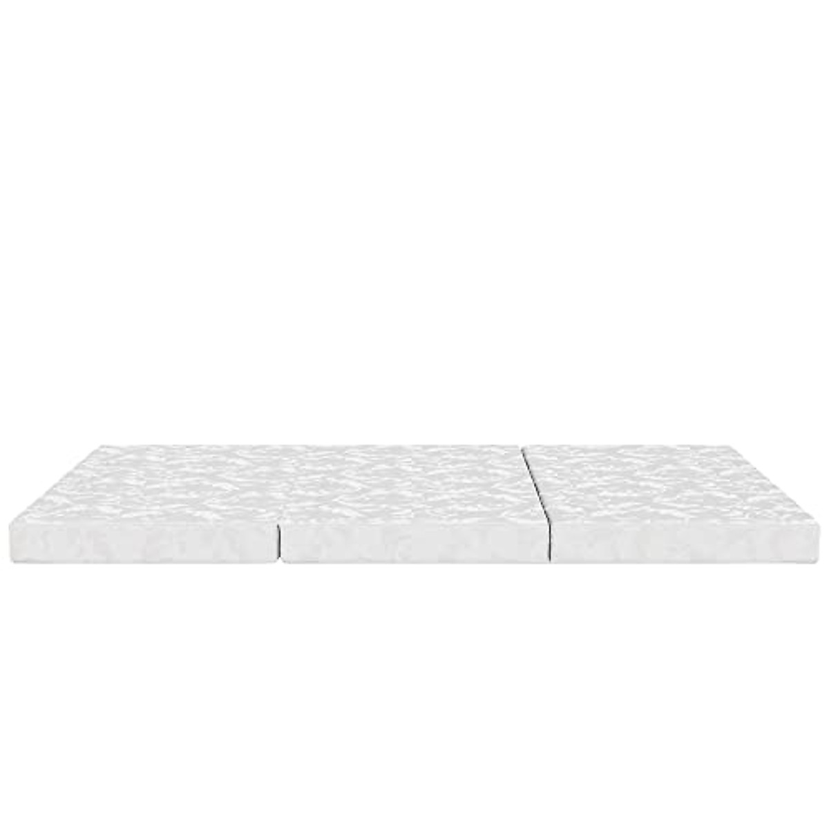 DHP Aries 4-Inch Tri Folding Mattress with Carry Bag and Washable Cover, Twin Size