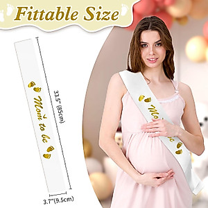 Mom To Be Sash Mommy To Be Sash For Baby Shower Sash For Mommy Mom To Be Sash Baby Shower White Sash For Baby Shower Decorations Boy Baby Shower Girl Baby Shower Outfits For Mommy To Be New Mom Gifts
