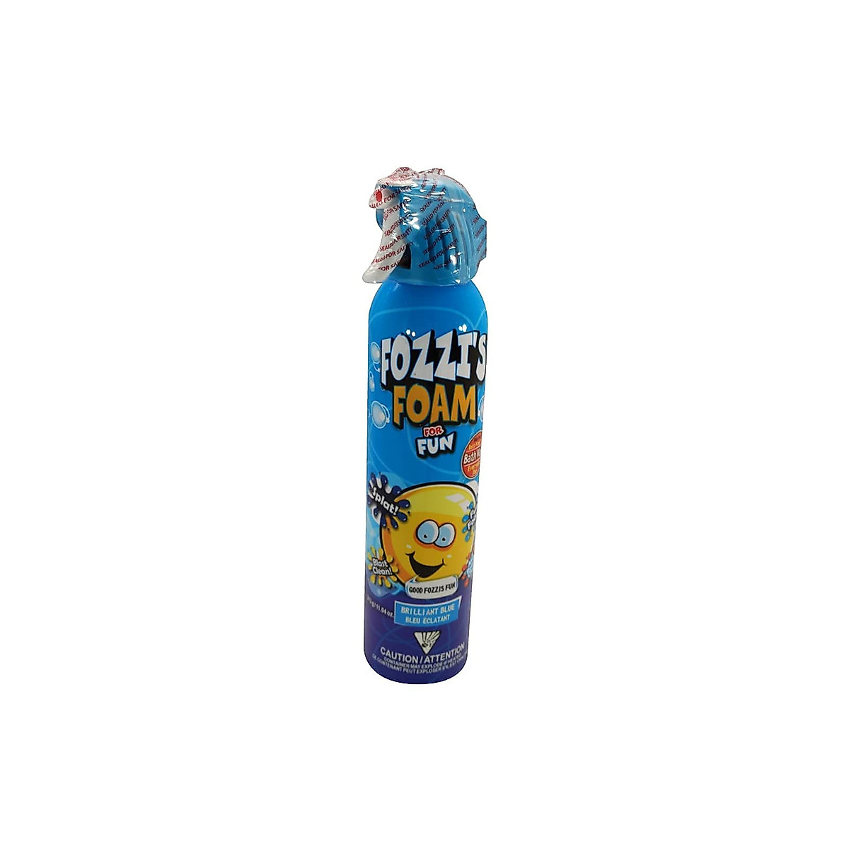 FOZZI'S Bath Soap Foam Aerosol for Kids Brilliant Blue,Good Clean Fun, (11.04 Fl Oz,Pack of 3)