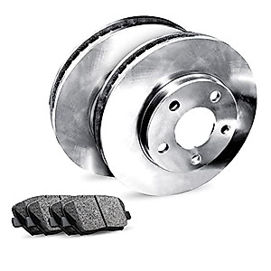R1 Concepts Rear Brakes and Rotors Kit |Rear Brake Pads| Brake Rotors and Pads| Ceramic Brake Pads and Rotors - REB.44152.02