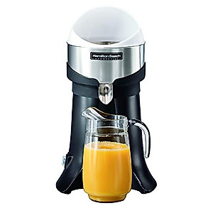 Hamilton Beach Commercial HCJ967 High Output Electric Citrus Juicer, Brushless Motor, NSF Approved