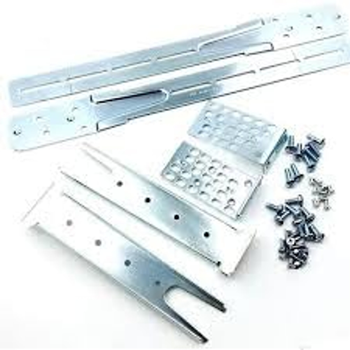 RW RoutersWholesale - Mounting Kit Compatible with Cisco Catalyst 3650 & 9300 Switches / 4PT-KIT-T1=