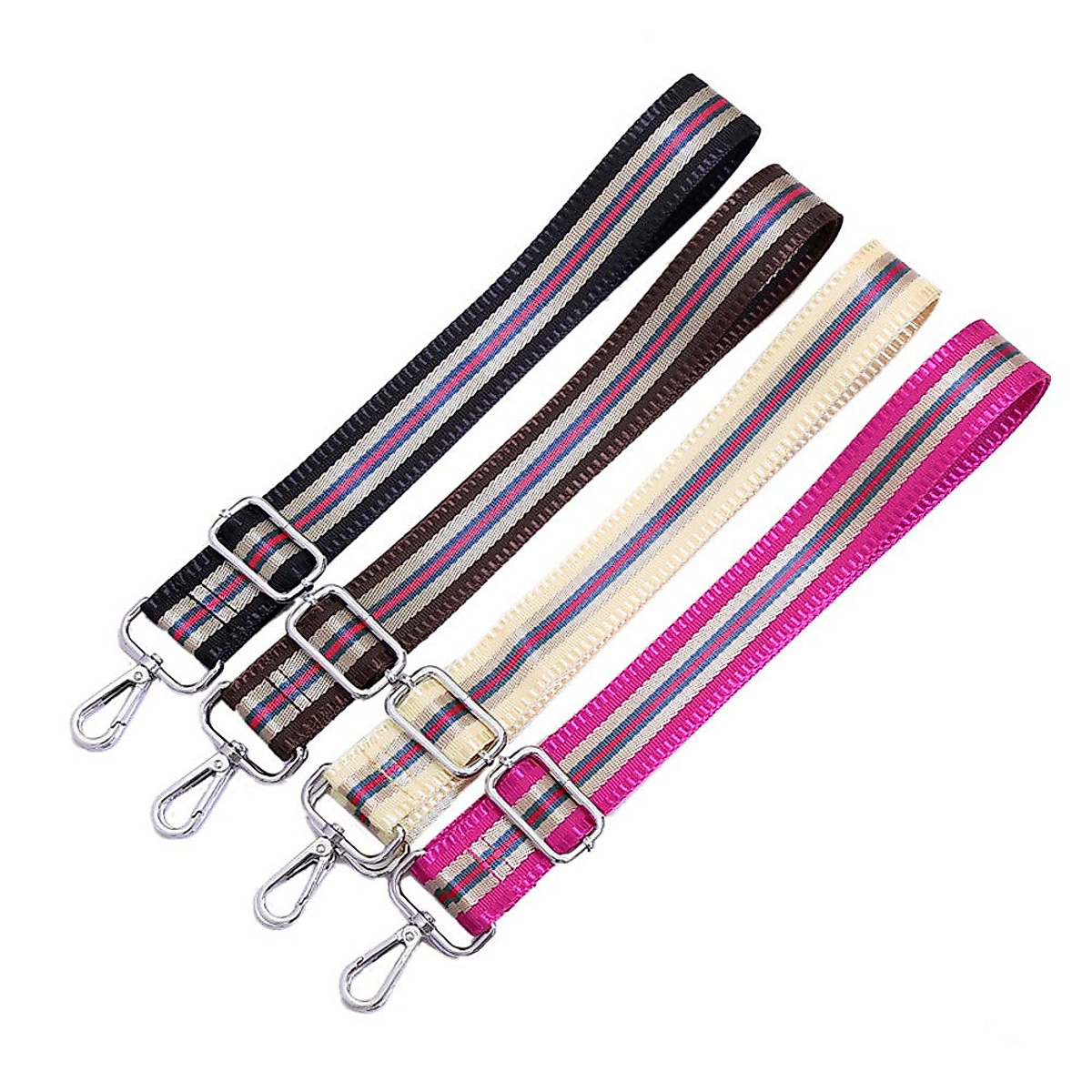 Umily Adjustable Length Handbag Purse Strap Guitar Style Multicolor 3.8cm Wide Replacement Strap Crossbody Strap