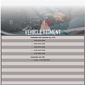 OEG Parts New 85A Alternator Compatible With JCB Fastrac 1135 1994-2007, Compatible With 257B 242B 232B 226B 216B 2004-2008 STC1753 ALU0031 63340009 63320349 63320319 54022606 54022524 54022466