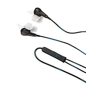 Bose QuietComfort 20 Acoustic Noise Cancelling Headphones, Compatible with Apple Devices, Black (Renewed)