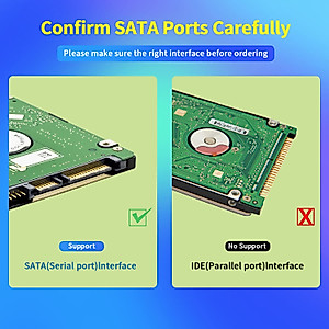 DaFuRui 12-Pack SATA III Cable，SATA III 6.0 Gbps Data Cable Straight Black with Locking Latch 16 Inches SATA Cable Pack for HDD、SSD、CD and DVD Drives