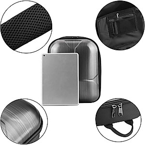 JOYSOG Mavic Mini 2 Bag Case,Hardshell Backpack Waterproof Storage Bag Carrying Case For DJI MINI 2 Drone Controller Accessories