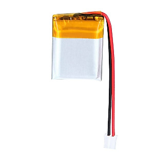 AKZYTUE 3.7V 200mAh 602025 Lipo Battery Rechargeable Lithium Polymer ion Battery Pack with PH2.0mm JST Connector