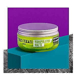 TIGI Bed Head Manipulator Matte Hair Wax Paste with Strong Hold 2.01 oz
