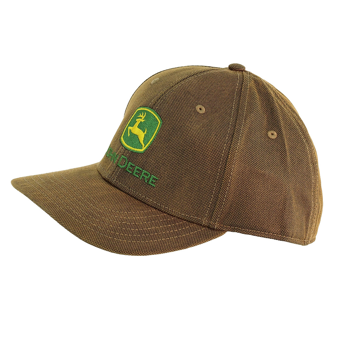John Deere Heather Oil Skin Cotton-Brown-One Size