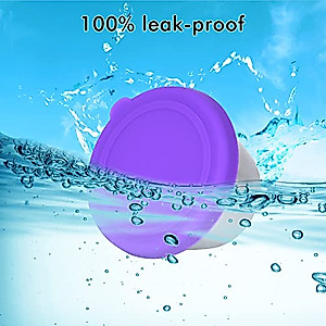 UPTRUST Salad Dressing Containers To Go, 6x2.4oz Dressing Containers for Lunch Box, Stainless Steel Condiment Containers with Lids, Rainbow Color Reusable Small Dipping Sauce Cups Set