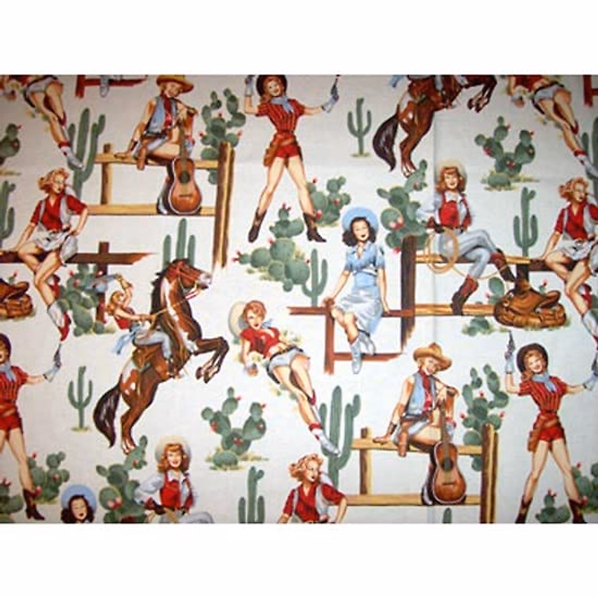 CafePress Cowgirl Pin Up Mug Ceramic Coffee Mug, Tea Cup 11 oz