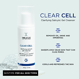 Image Skincare Clear Cell Clarifying Salicylic Gel Cleanser 177 ml / 6 oz