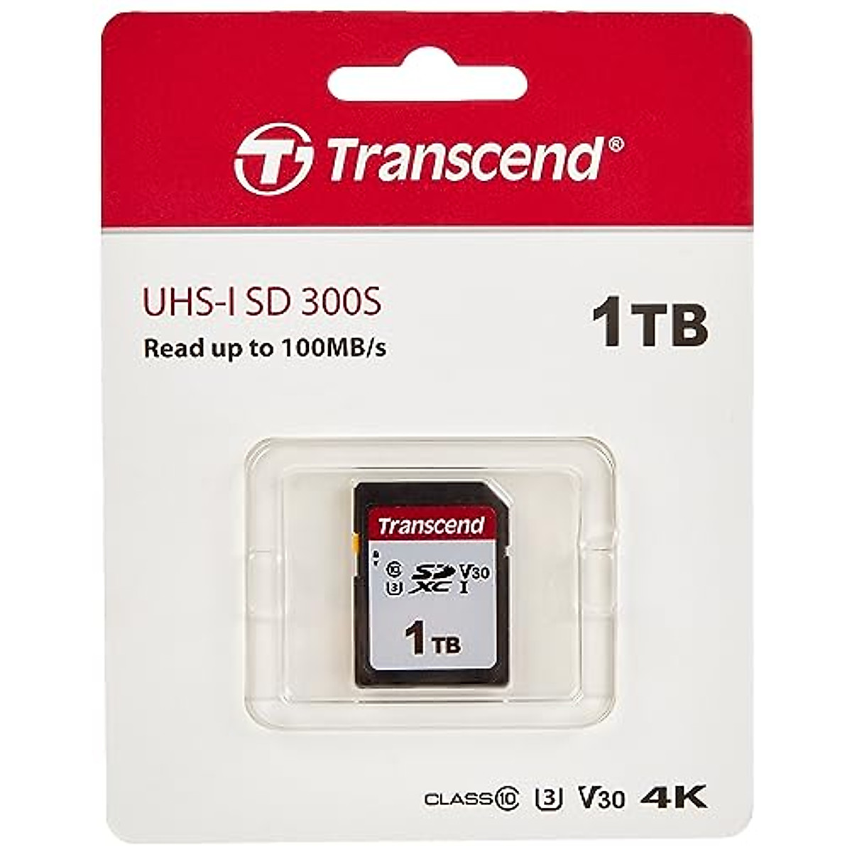 Transcend TS1TSDC300S 1TB SDXC UHS-I U3 V30 Memory Card
