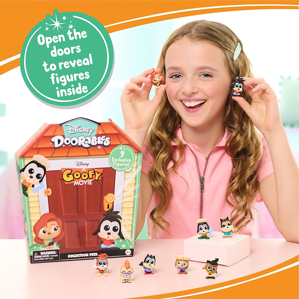 Disney Doorables New Goofy Movie Collector Pack, Collectible Blind Bag Figures, Officially Licensed Kids Toys for Ages 5 Up, Amazon Exclusive