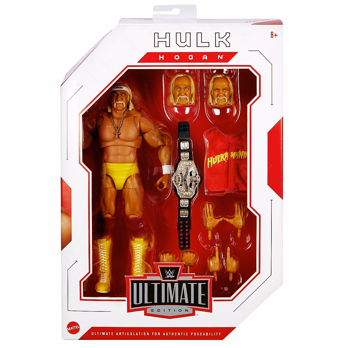 Hulk Hogan - WWE Ultimate Edition 13 Toy Wrestling Action Figure