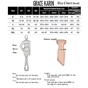 GRACE KARIN Women's 2023 Summer Dress Short Sleeve V Neck Wedding Guest Midi Dress M Navy Blue