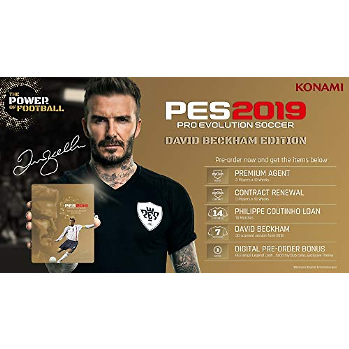 Pro Evolution Soccer 2019 - PlayStation 4 David Beckham Edition
