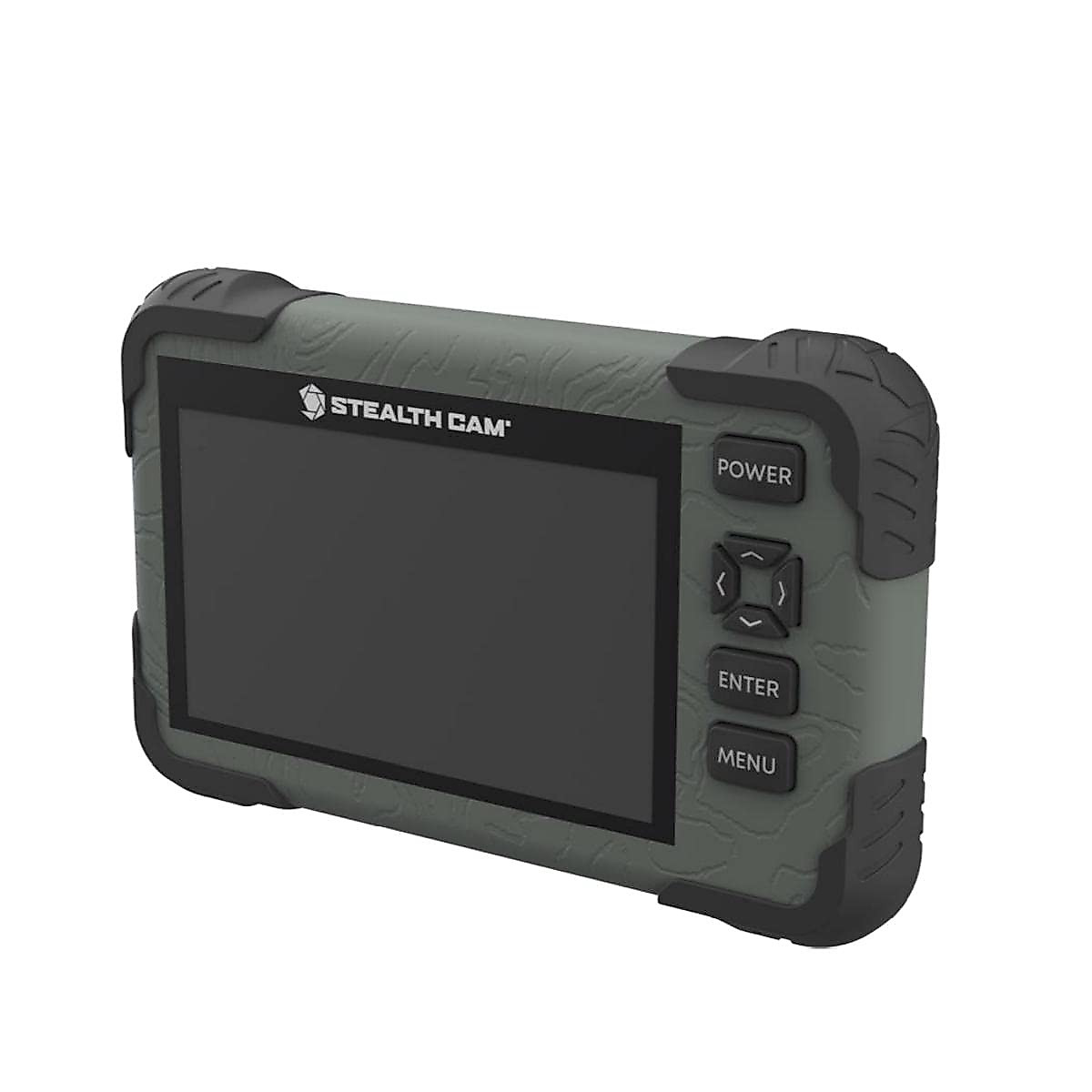Stealth Cam SD Card Reader/Photo & HD Video 1080P Viewer | Durable Water-Resistant Housing | 4.3" Color LCD Touch Screen | 5 Point Touch Detection | Wrist Lanyard