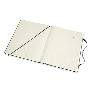 Moleskine PRO Notebook, Hard Cover, XXL (8.5" x 11") Professional Project Planning, Black, 192 Pages