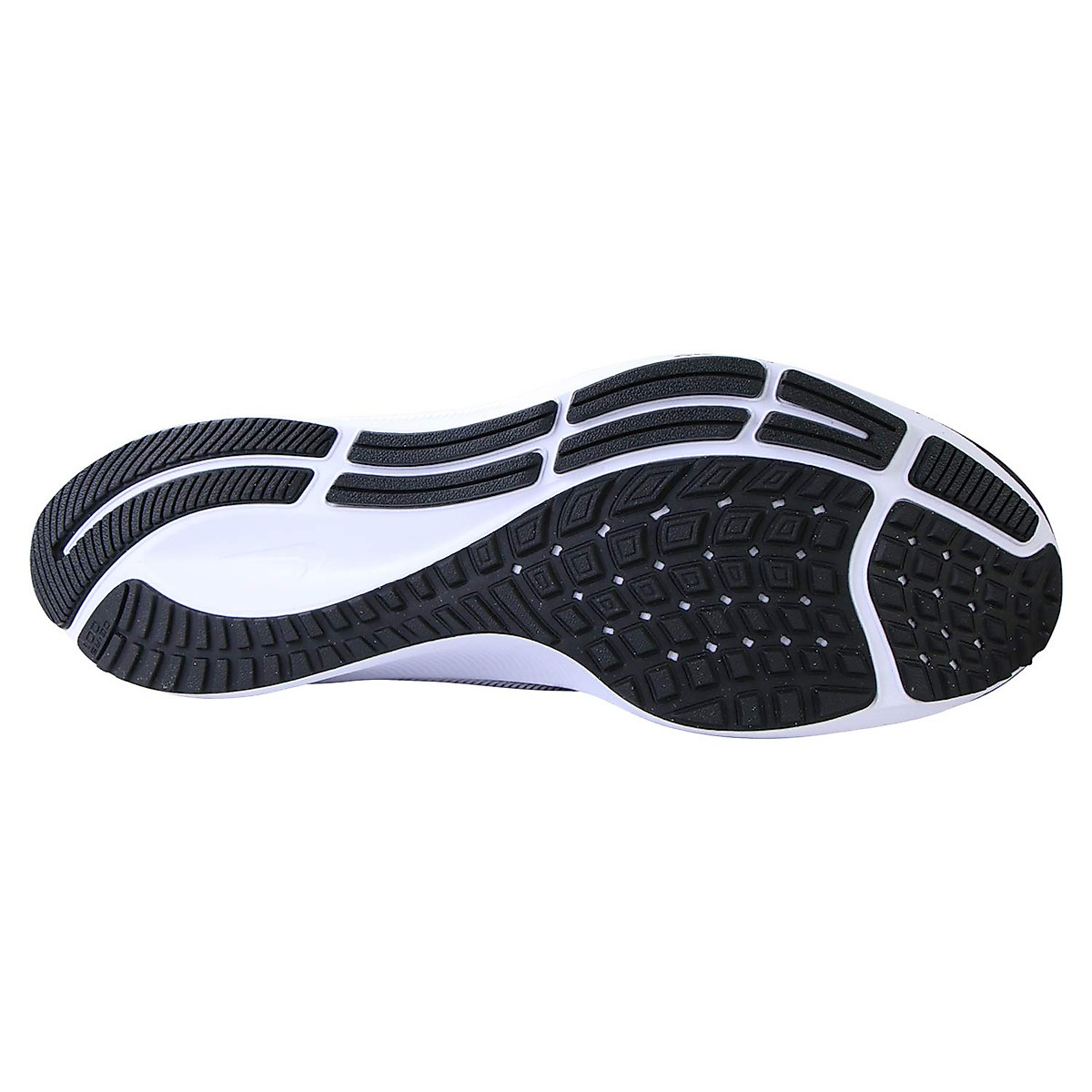 Nike Men's Low-Top Sneaker, Black White, 13