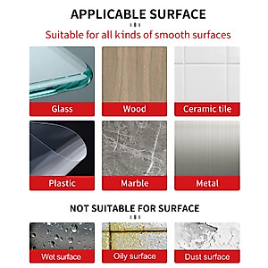 PHIXBEAR Damage Free Hanging Wall Hooks with Adhesive Strips, Adhesive Hooks for Hanging Heavy Duty, Removable Black Sticky Hooks, 6 Metal Hooks and 12 Strips