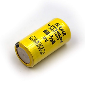 elxjar (2-Pack) 3V BR-2/3ASSP 2/3A Lithium Battery, Replacement for Panasonic BR-2/3A