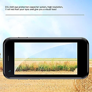 Etigood Mini Smartphone Unlocked 1GB RAM 8GB ROM Small Cell Phones, 2.5'' Touch Screen Quad Core Android Tiny Phone/MTK6580/3G Dual SIM/HD Camera/Slim Body Mobile Phone(Black)