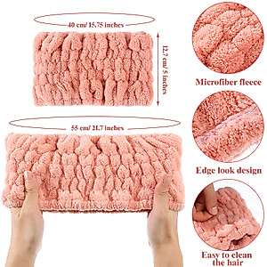 WILLBOND 6 Pieces Extra Wide Band 5 Inch Headband Spa Facial Headband Microfiber Headband Elastic Makeup Headbands Hair Accessories for Thick and Curly Hair, 6 Colors