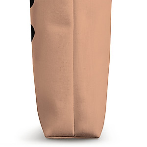 Uterine Cancer Awareness Peach Ribbon Butterfly Support Tote Bag