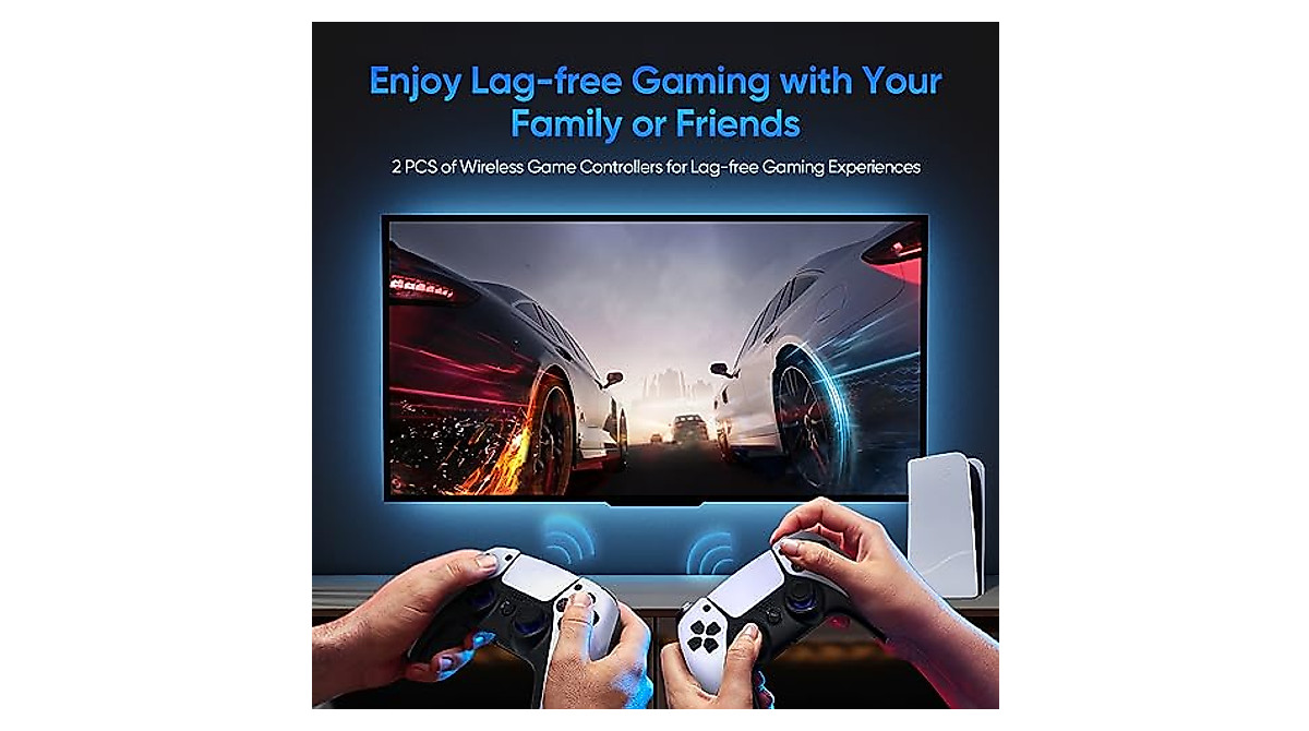 Wireless Retro Game Console with 40,000 Games - Plug & Play