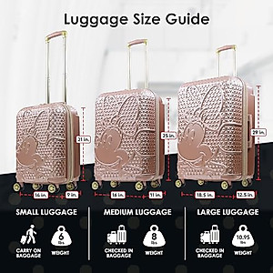 FUL Carry-On 21-Inch, Rose Gold, Carry-On 21-Inch