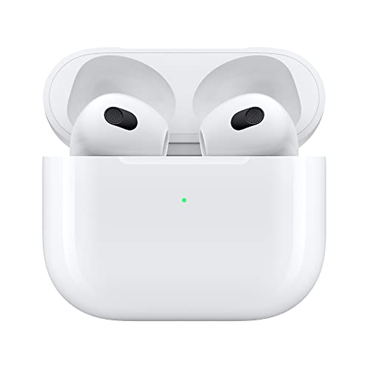 Apple AirPods (3rd Generation) Wireless Earbuds with Lightning Charging Case. Spatial Audio, Sweat and Water Resistant, Up to 30 Hours of Battery Life. Bluetooth Headphones for iPhone