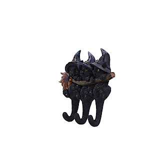 Nemesis Now Witches Helpers Key Hanger 20cm, Black