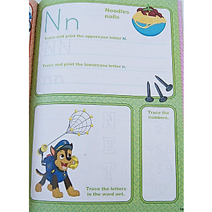 Pup Patrol Alphabet Pre-K Learning Workbook
