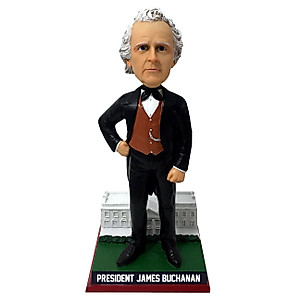 James Buchanan White House Base President Bobblehead Numbered to 1,856