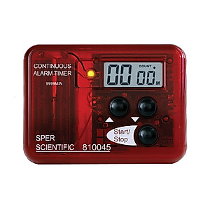 Sper Scientific 810045 Visual and Audible Continuous Alarm Timer