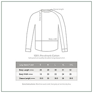 Ivysport Columbia University Lions Long Sleeve T-Shirt, Crest, Navy, X-Large Size