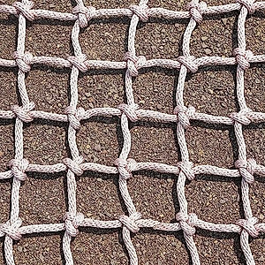 EkiDaz HXRW Rope Net Climbing Net for Kids Tree House Rope Ladder Net Polyamide Climbing Cargo Net Indoor Outdoor Safety Net Playground Sets for Backyards (Size : 3 * 4m(9.9 * 13.2ft))
