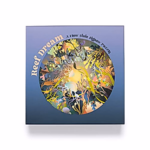 Reef Dream: A Flow State Circular Jigsaw Puzzle