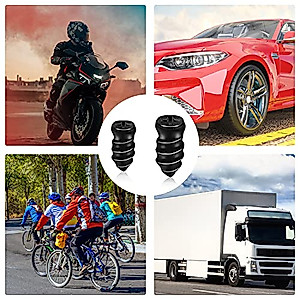 SAVITA 70pcs Tire Repair Rubber Nail, Auto Motorcycle Vacuum Tire Repair Nail Car Tire Repair Nails with a Screwdriver for Car Truck Tractor Tire Puncture Repair (0.21x0.48in; 0.27x0.59in)