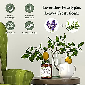 UOKPT House Warming Gifts New Home - Unique Lavender Scented Candle Presents for First Apartment Funny Housewarming Gift Ideas for New Homeowner Best Friend Women Men Couples Neighbor Guys