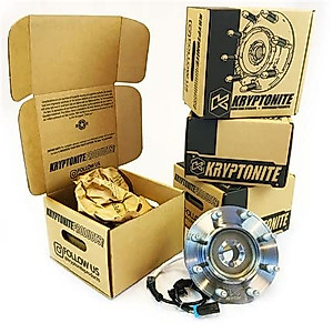 Tirrito Kryptonite 8 Lug Replacement Wheel Bearing Compatible with 1999-2010 Chevy/GMC Silverado/Sierra 2500HD/3500HD SRW & DRW (99-07 Classic GM Truck 1500HD/2500/3500 SRW)