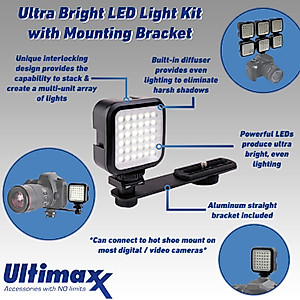 PhoenixPhoto | Panasonic Intl Lumix GH5M2 GH5 II Mirrorless Camera with 12-60mm f/2.8-4 Lens + 2X SanDisk 64GB Ultra Memory Cards,UV Filter, Lightweight 72inch Tripod,(32pc Bundle) PADCGH5M2LB2