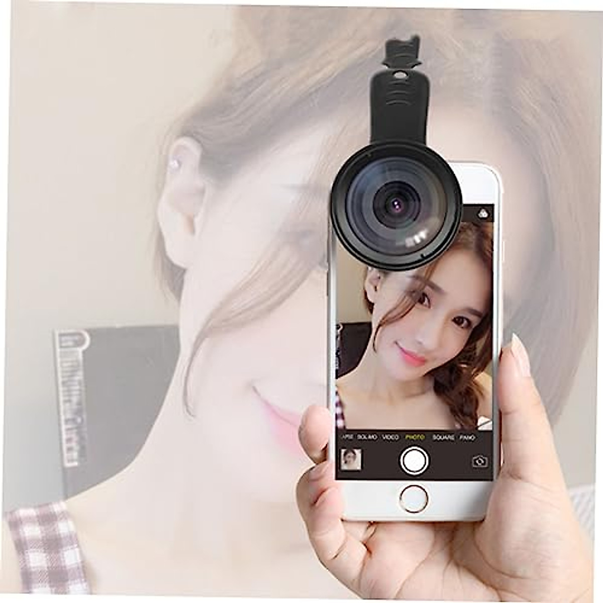 Smartphon 1 Set 2 Telephoto Lens Phone Lens Smartphones Wide Angle Lens Cellphone Cell Phone Video Lens Mobile Camera Lens Camera Lens Cell Phone Camera Lens SLR